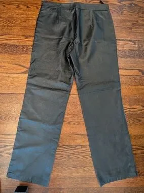 metrostyle | Pants & Jumpsuits | Metro Style Real Leather Pants | Poshmark